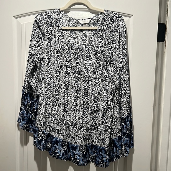 Christopher & Banks | Tops | New Christopher Banks Med Blue Top | Poshmark